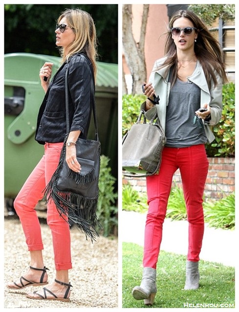 Red Jeans, Two Ways – Helen's Life & Style